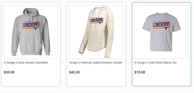 Burwell Public Schools - Longhorn Apparel Store Orders Due December 2nd